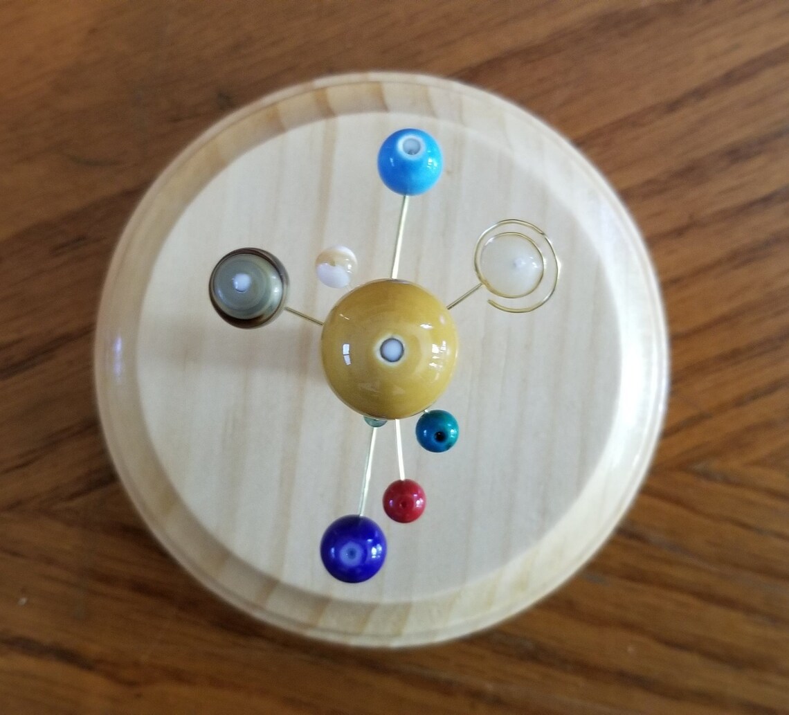 Small Solar System Mechanical Orrery - Etsy