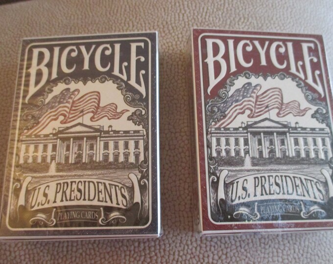 Choice U S Presidents Playing Cards Decks, Republican Red Playing Cards ...