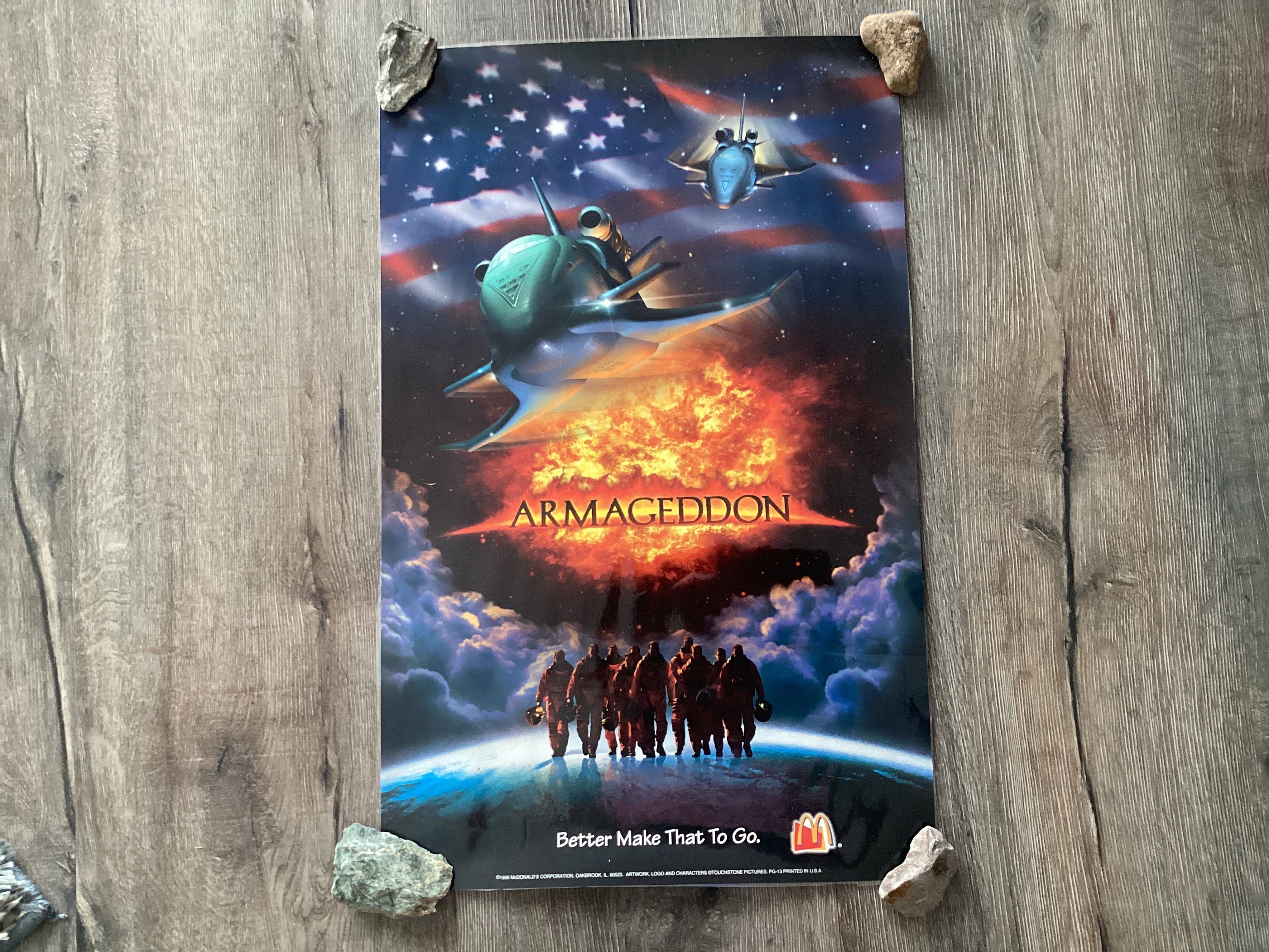 Armageddon 1998 Movie Poster