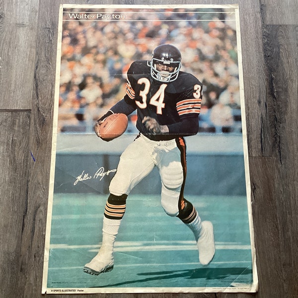 Walter Payton - Etsy