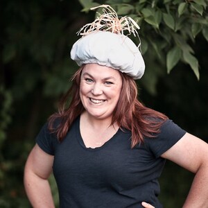 Garlic Hat Garlic Festival Garlic Fascinator Foodie Gift - Etsy