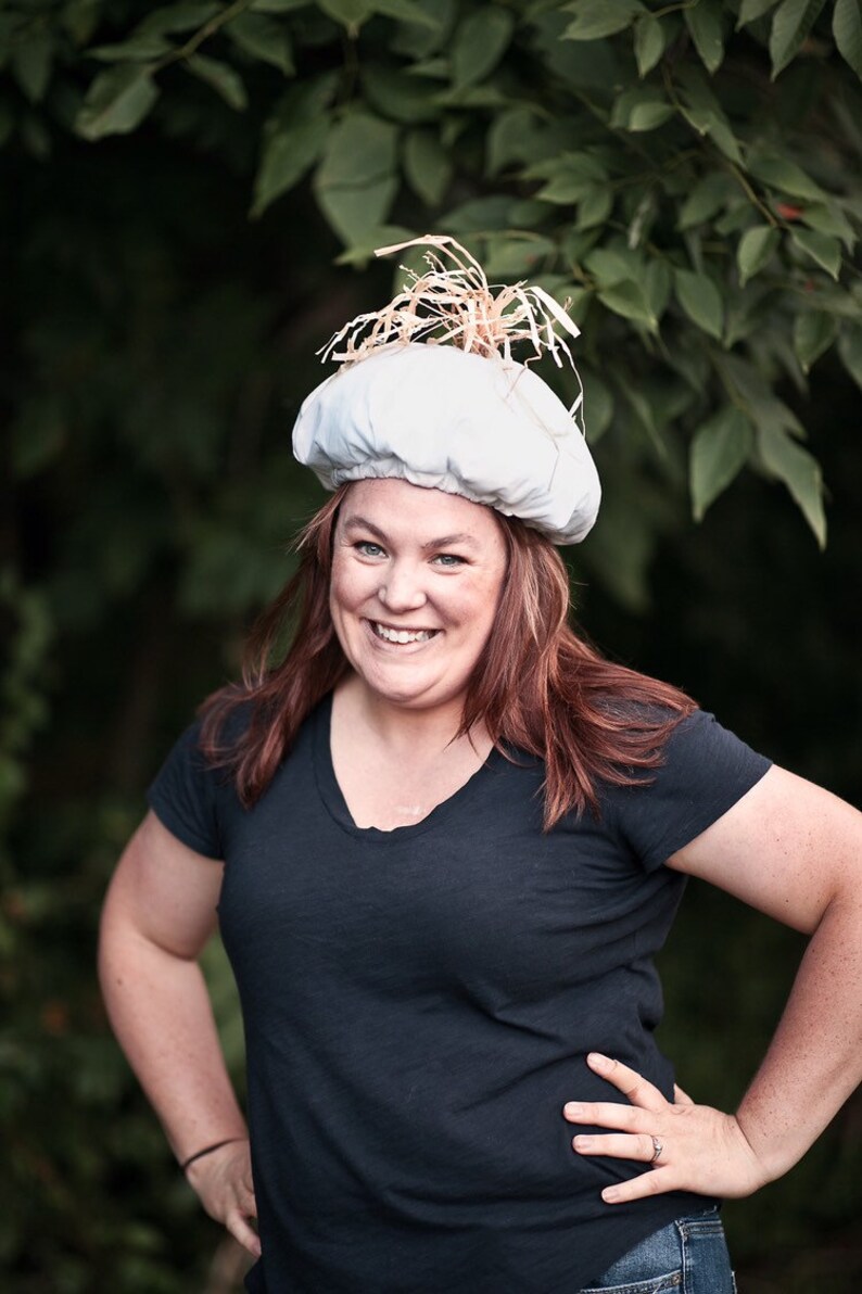 Garlic Hat Garlic Festival Garlic Fascinator Foodie Gift - Etsy