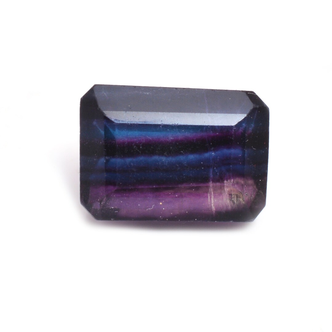 Multi Color Fluorite Cut Stone Lot Loose Gemstone Fluorite Faceted ...