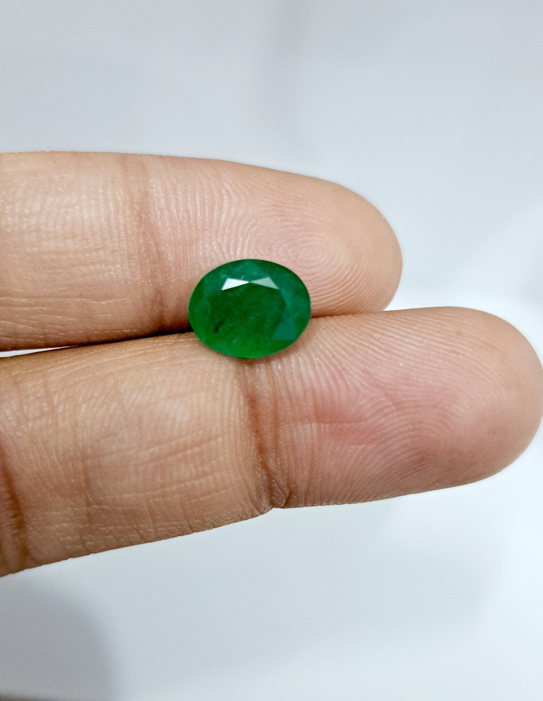 Natural Emerald Oval Zambian, Emeralds Cut , Emerald Oval Facet ...