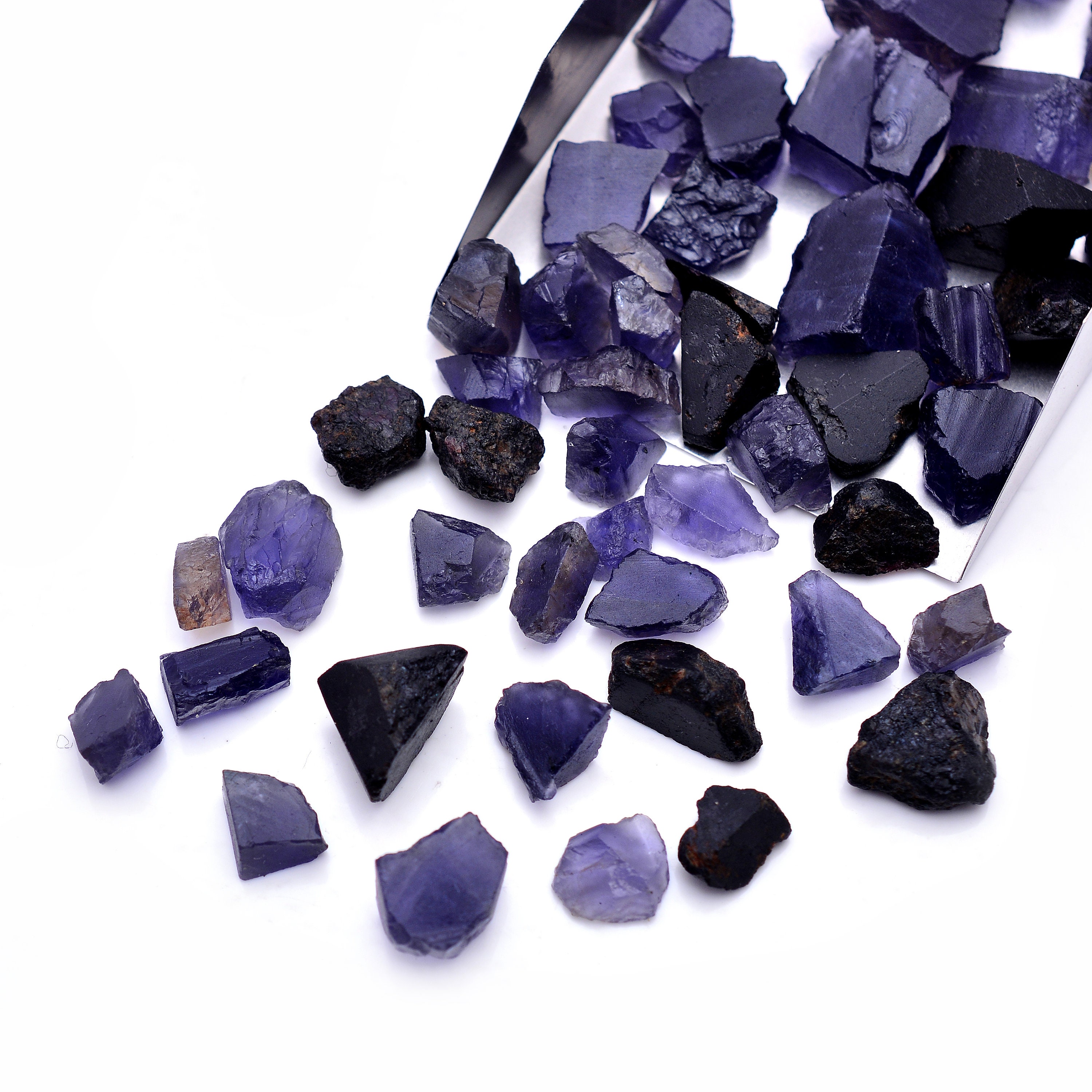 10 Facet Grade Iolite Rough Gemstones, September Birthstone - Etsy ...