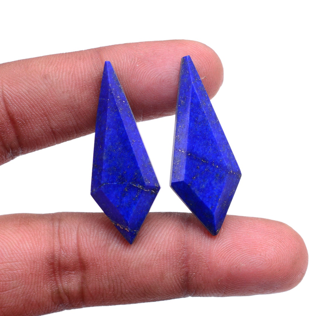 Natural Lapis Lazuli Kite Shape Step Cut, 37x14x4mmcalibrated Lapis ...