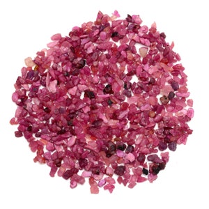Red Ruby Crystal Chips | Ruby Mini Stones | 5-10mm Ruby Crystals | Gf ...
