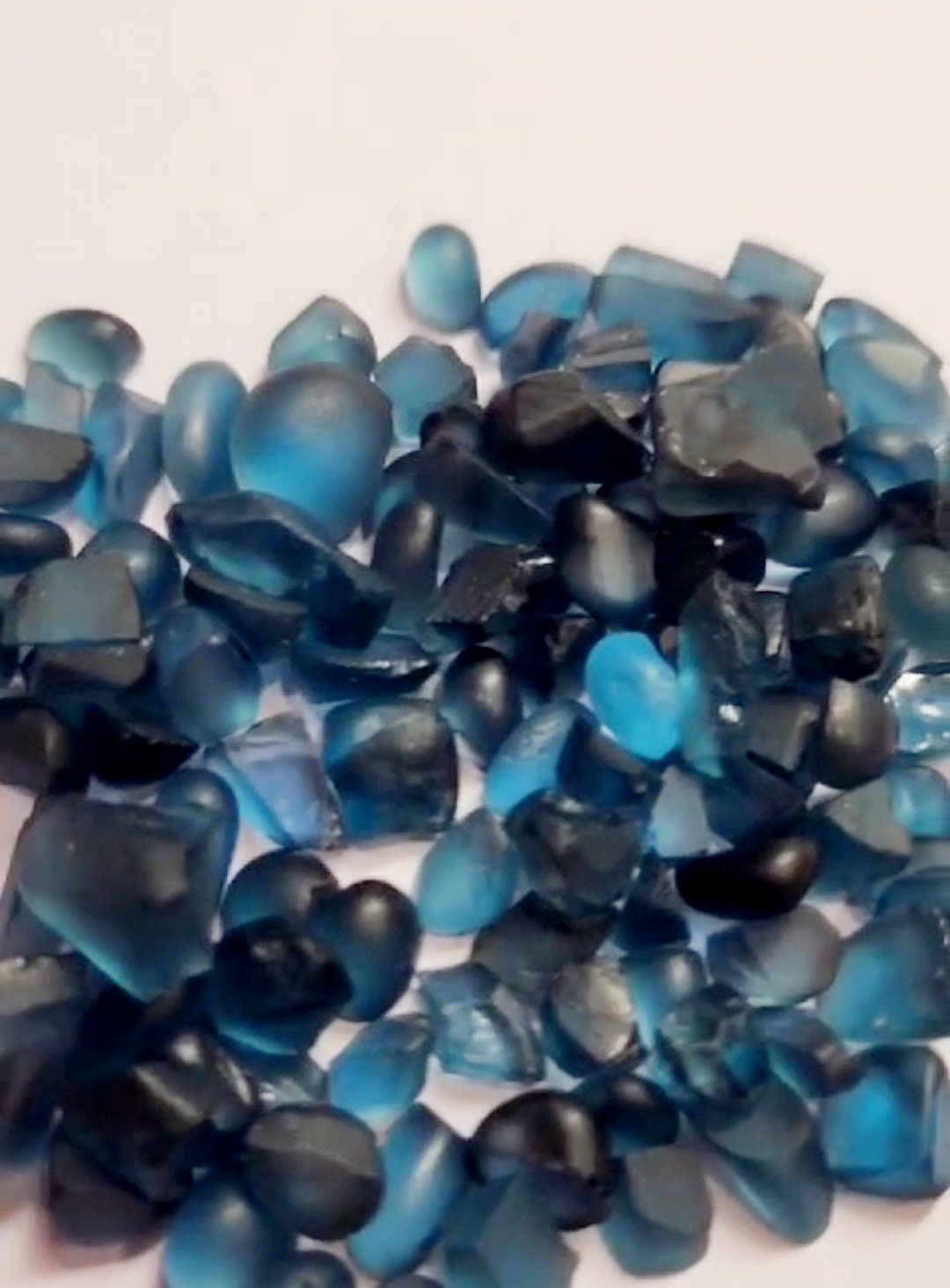 Natural London Blue Topaz Raw Gemstone/london Blue Topaz Rough/topaz ...