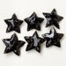 50pcs Black Obsidian Stone Obsidian Star Crystal Crescent - Etsy