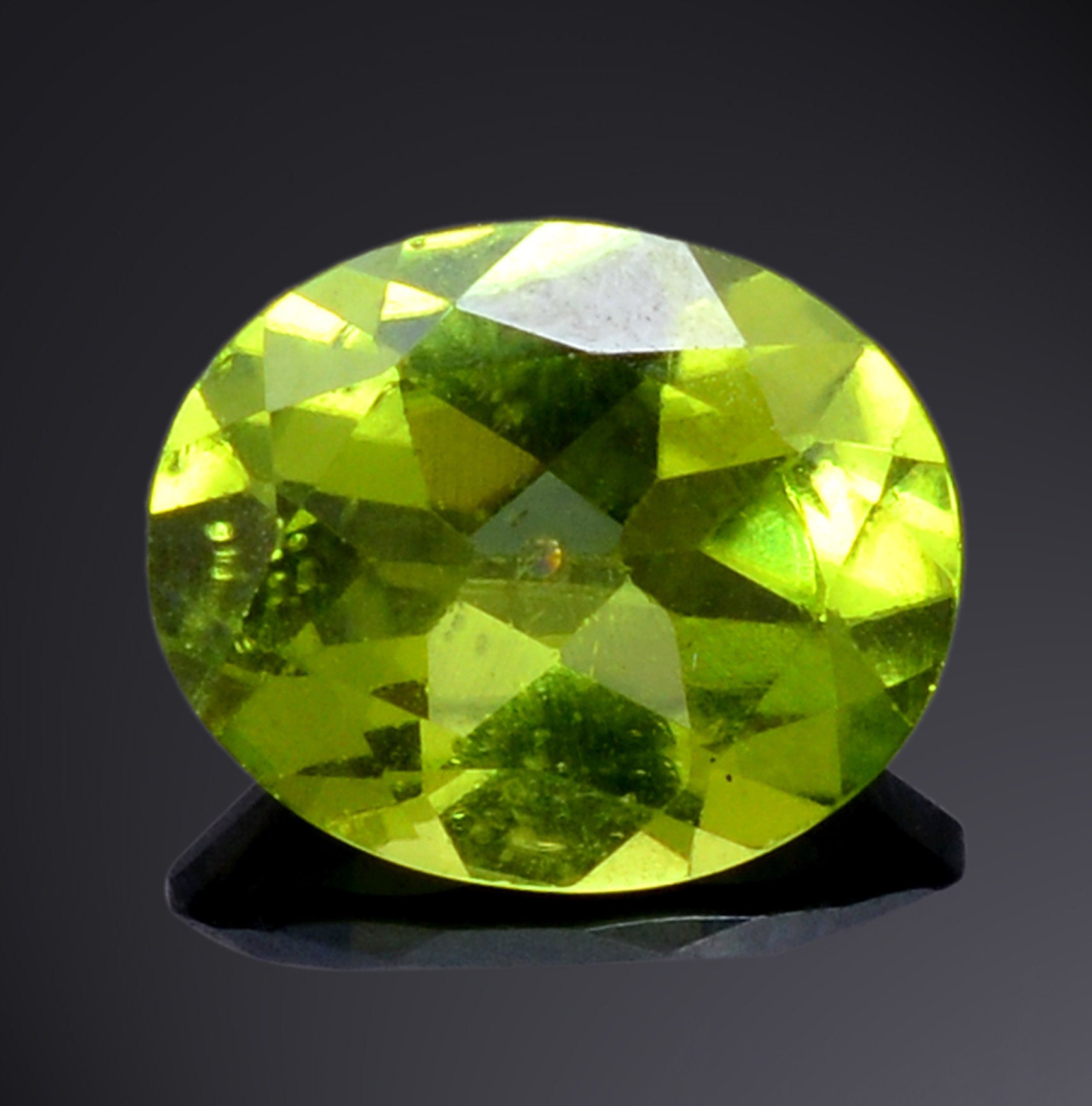 3.40 Cts Natural Peridot Oval Faceted Loose Gemstone 11x9x5 mm | Etsy