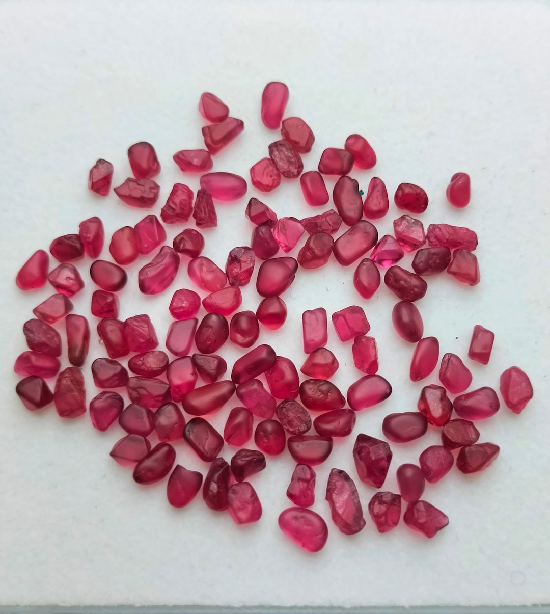 25pcs Spinel Rare Crystals and Rough Stones From Burma Rare Raw Spinel ...