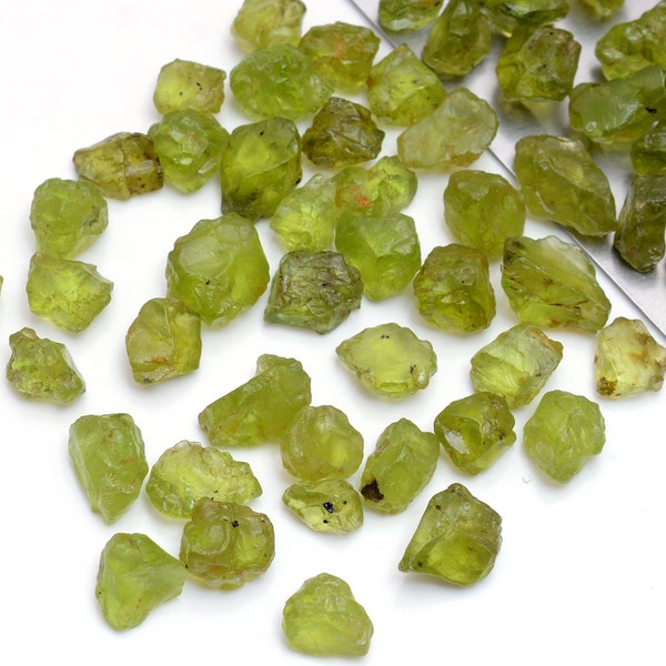 Rough Cut Peridot - Etsy
