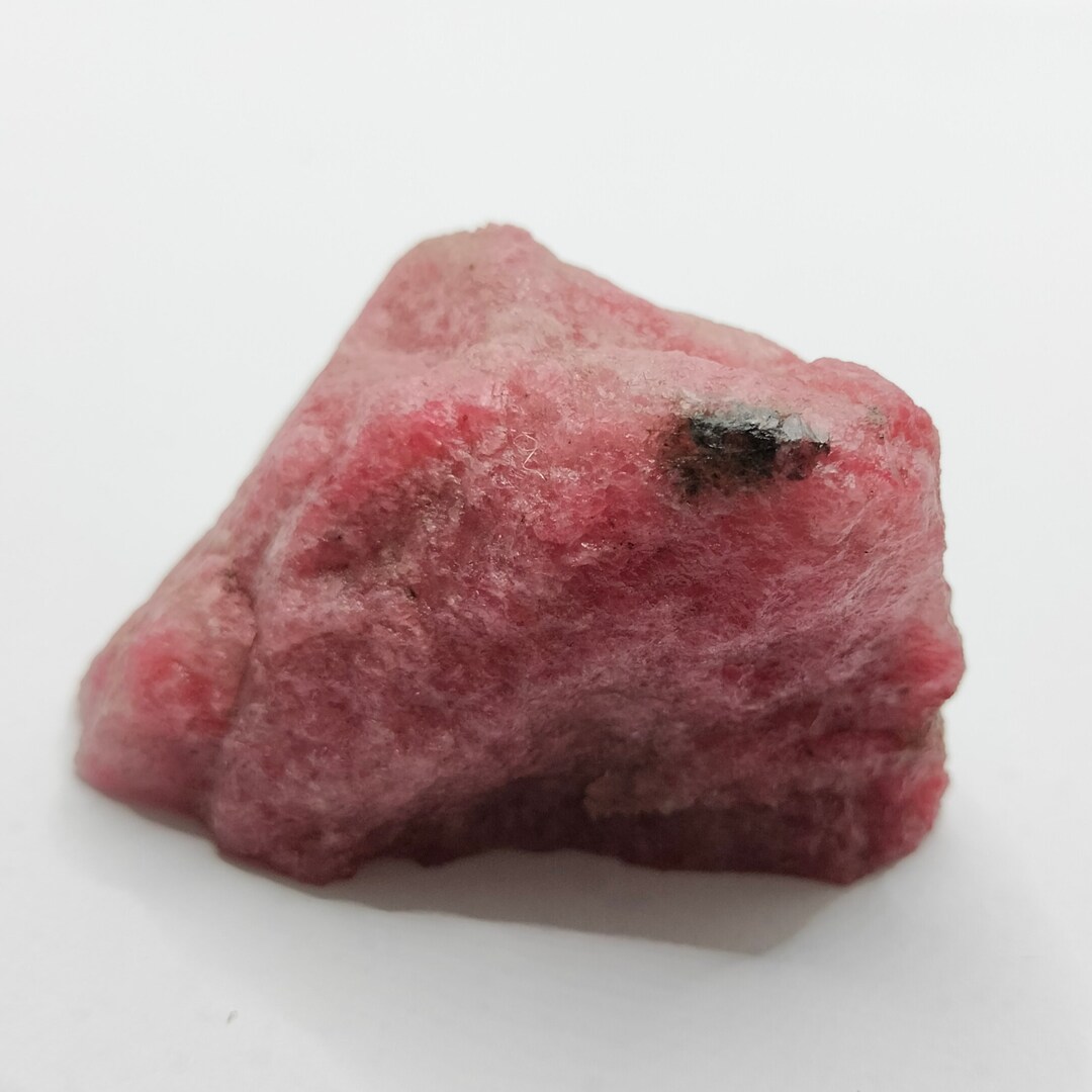 Deep Pink Rhodonite Raw Healing Crystals , Rough Stones Bulk , Gemstone ...