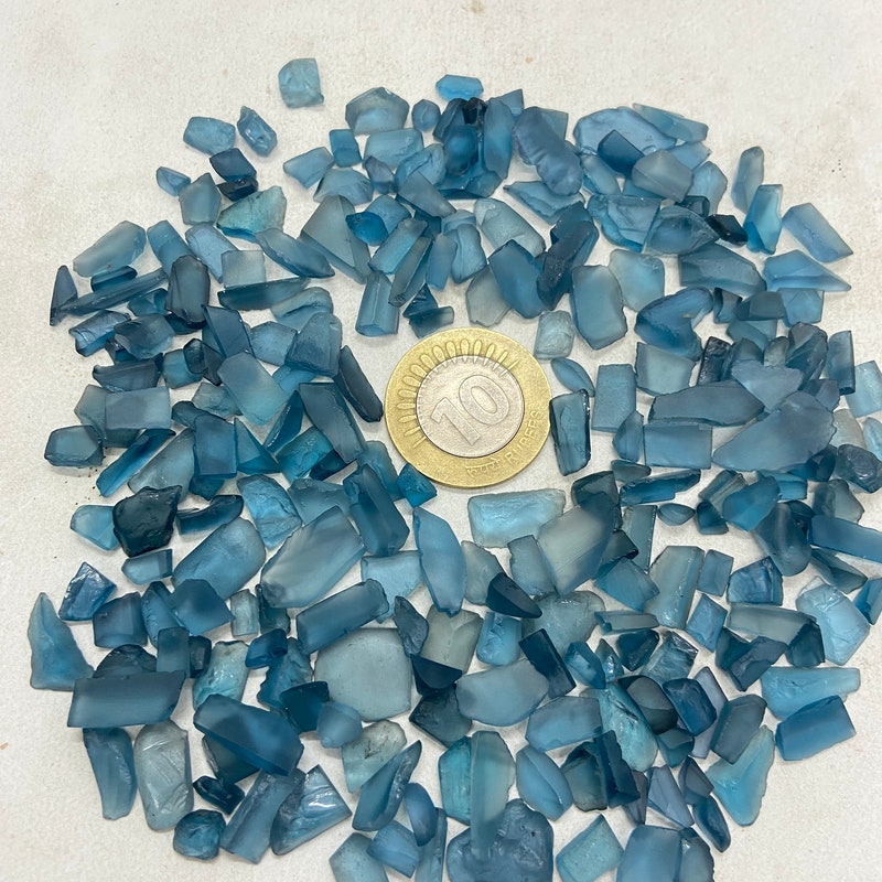 Rough Blue Topaz - Etsy