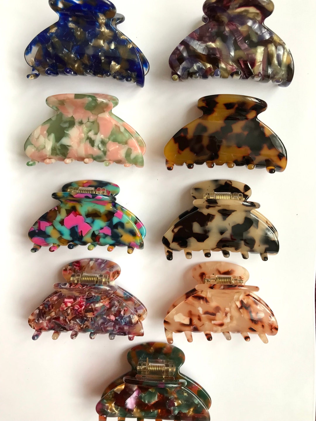100% ACETATE Strong Hair Claws— Medium Size - Etsy