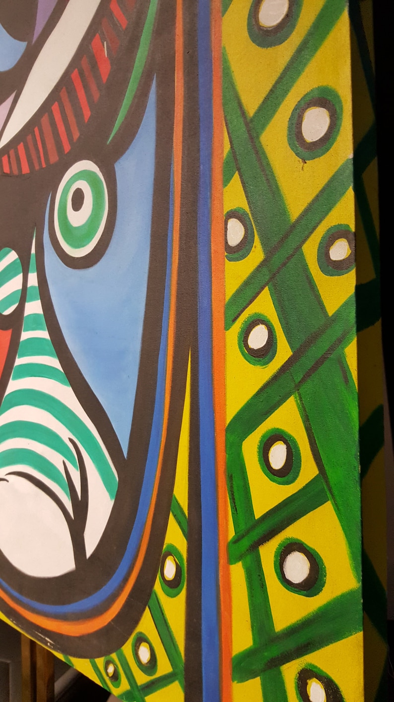 Pablo Picasso Surrealism by Ray MARTINEZ Artist 1946 Canvas Girl Before ...