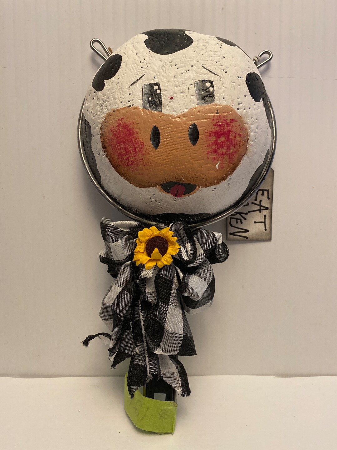 Cowfolk_ Farmhouse Style-painted Strainer Simple Life Country Living ...