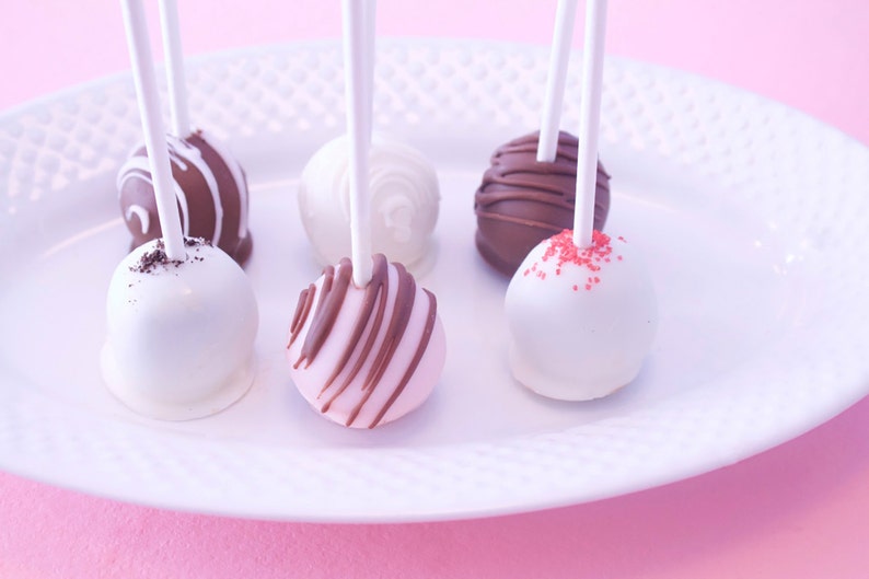 Assorted Cake Pops Birthday Party Cake Pops Chocolate Dipped - Etsy
