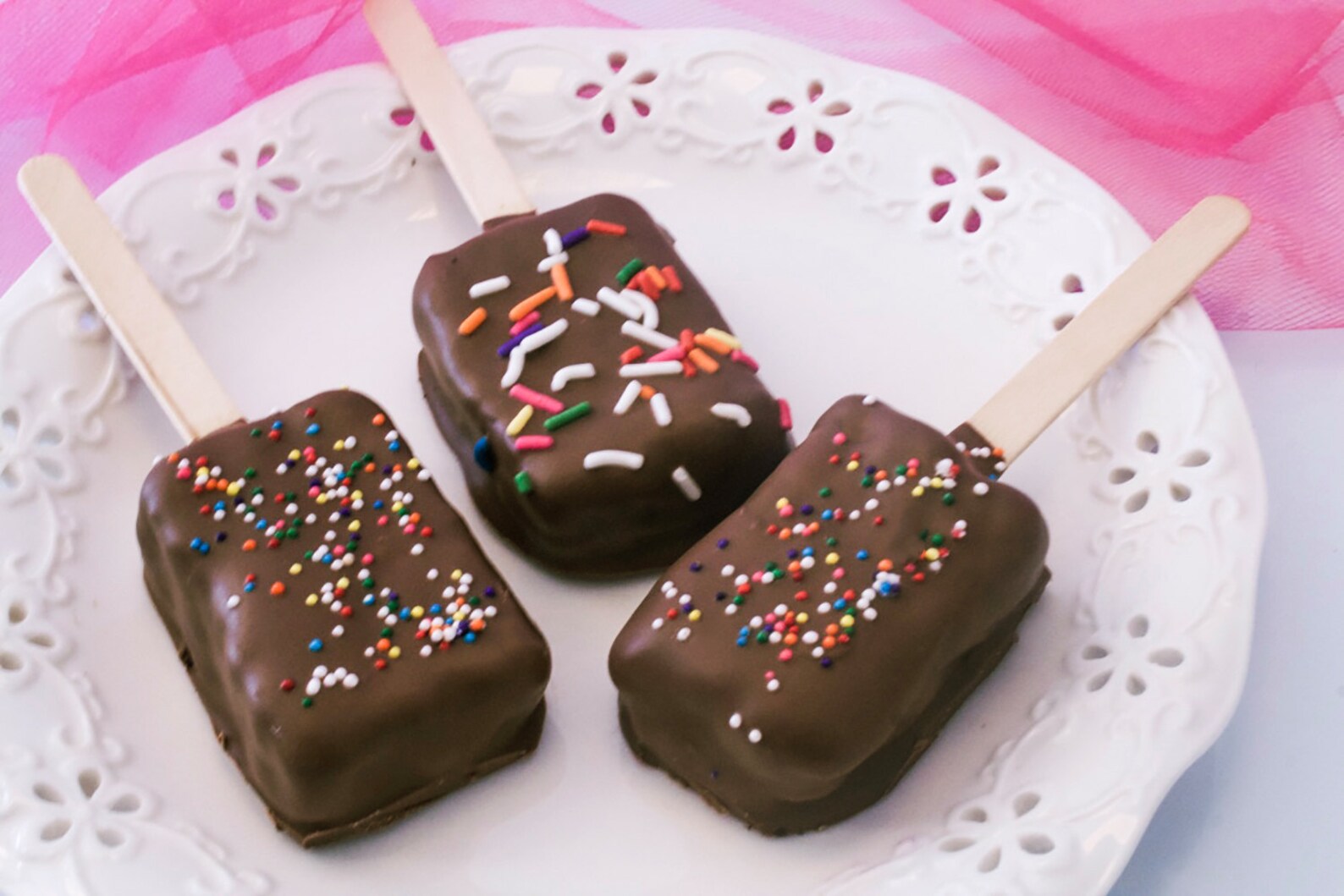 Brownie on A Stick - 1 Dozen - Chocolate Treat - Brownie Pop - Confetti ...