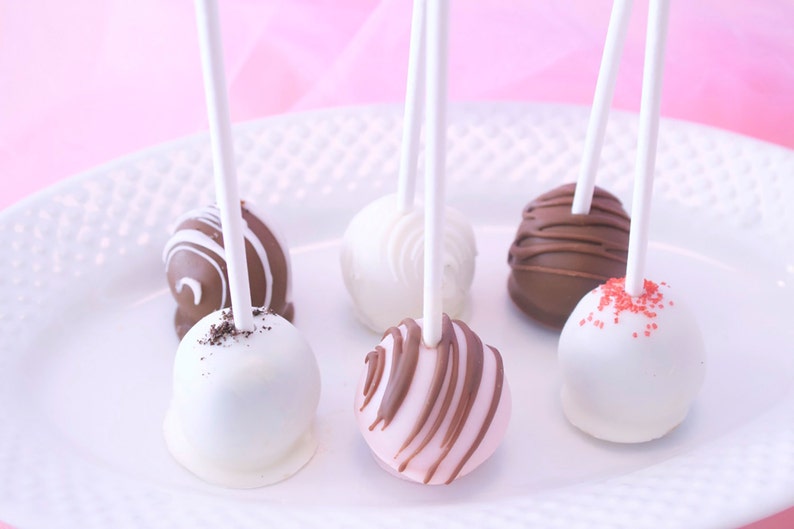 Assorted Cake Pops Birthday Party Cake Pops Chocolate Dipped - Etsy