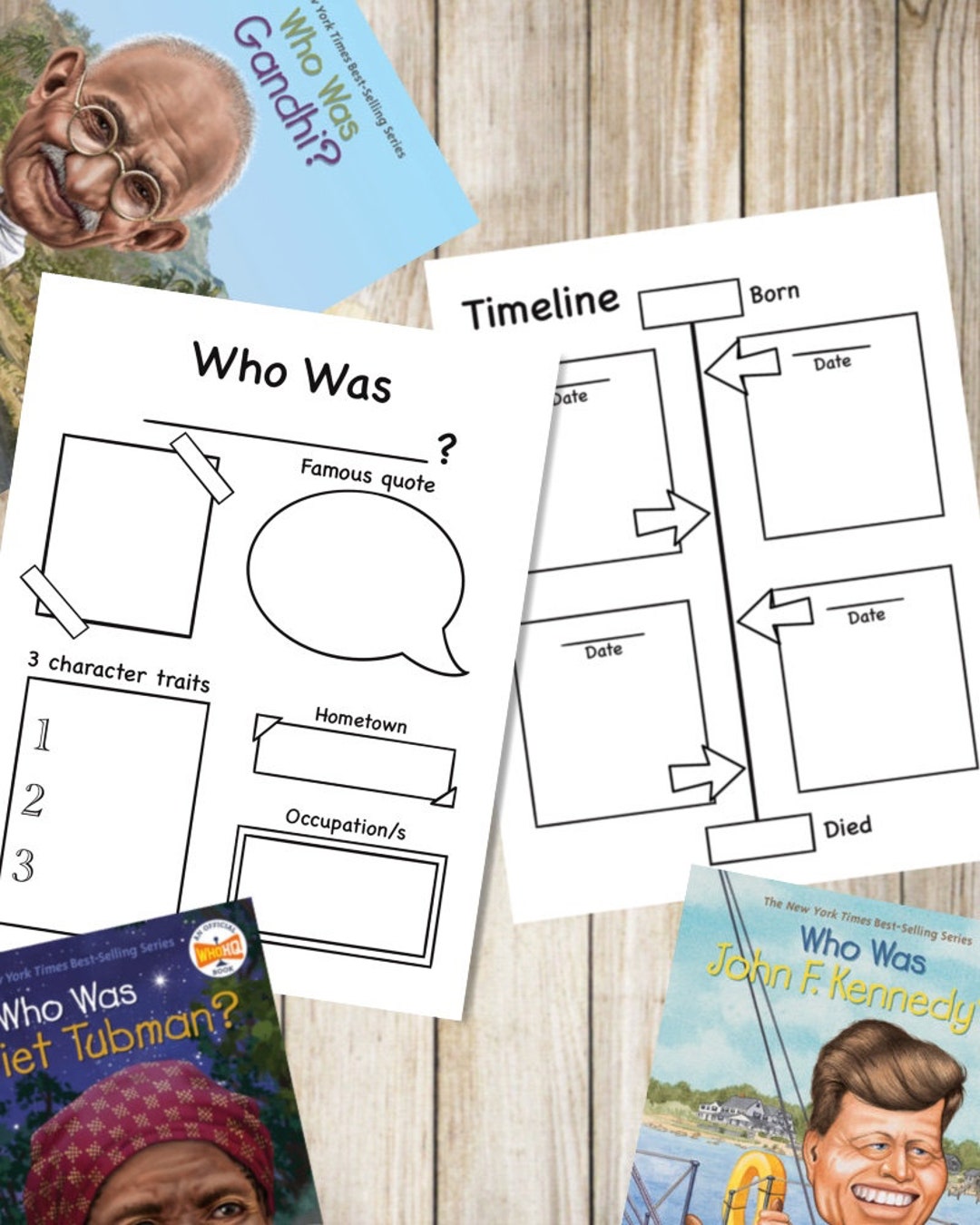 Who Was Biography Series Printable, Worksheet, Activity, DIGITAL ...