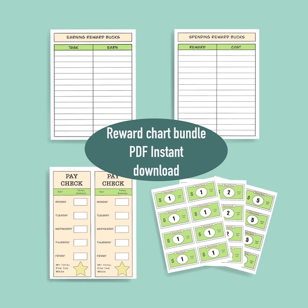 Adult Reward Chart - Etsy