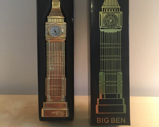 Vintage Big Ben London Souvenir Clock - Etsy