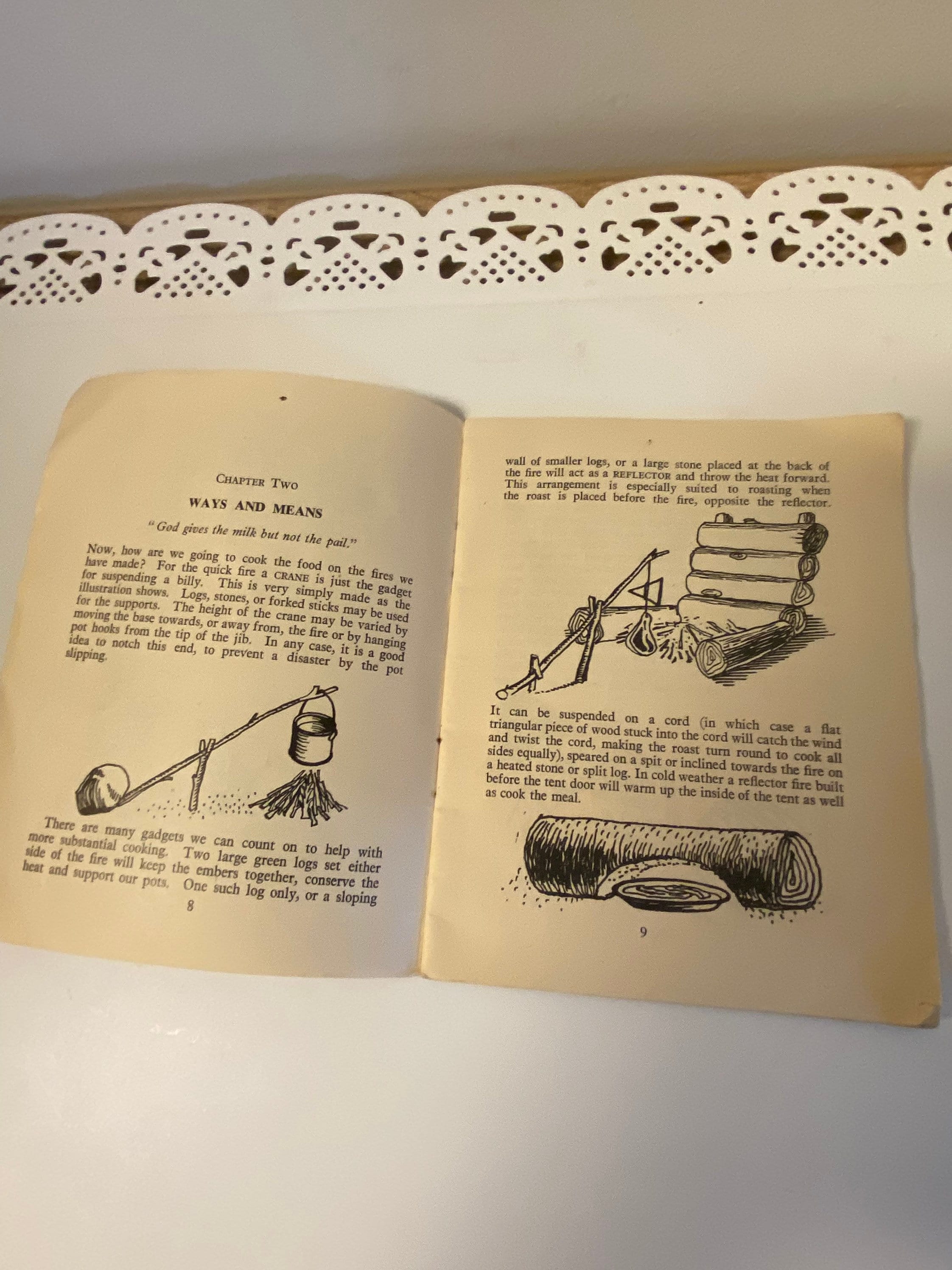 Vintage Backwoods Cooking Scout Booklet - Etsy