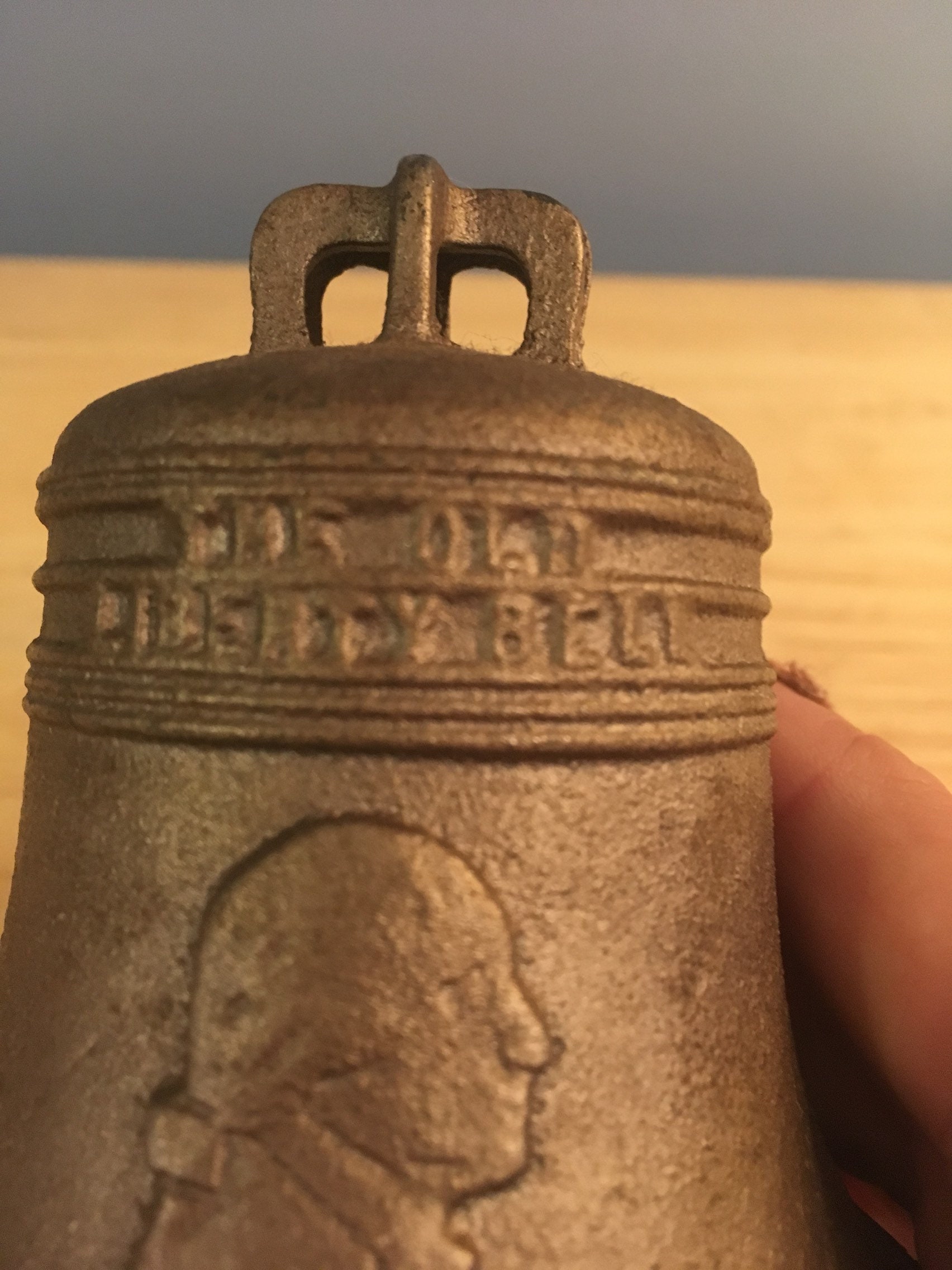 Vintage Liberty Bell Coin Bank - Etsy