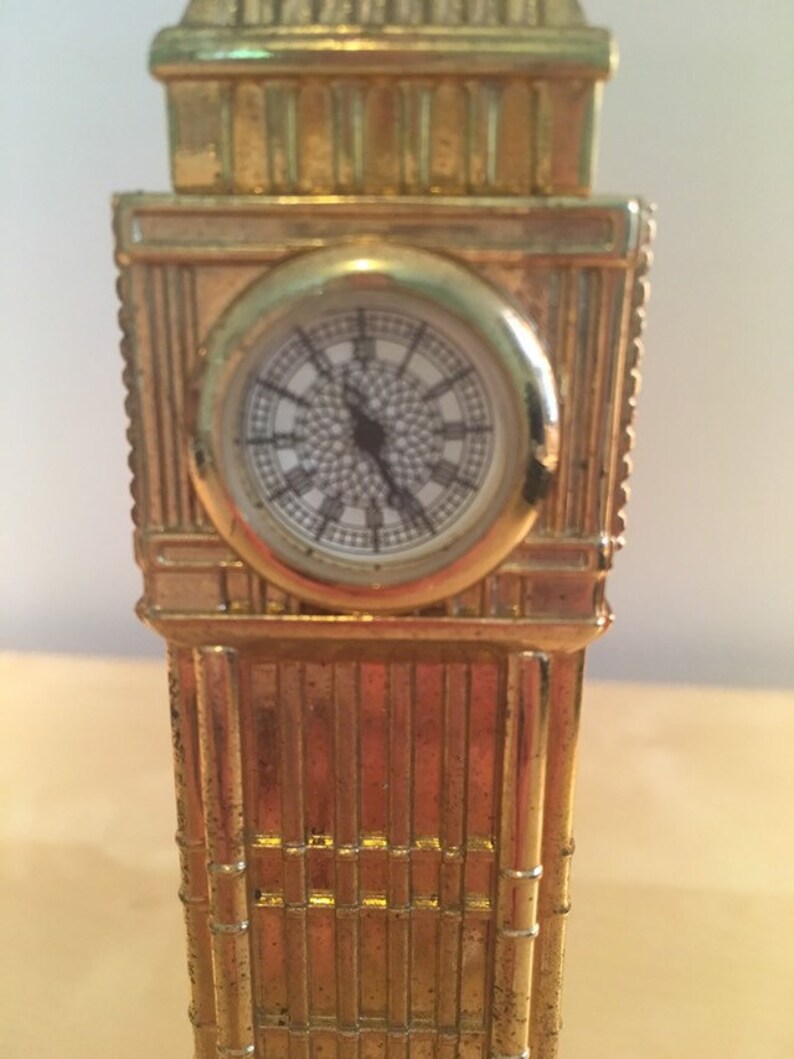 Vintage Big Ben London Souvenir Clock - Etsy