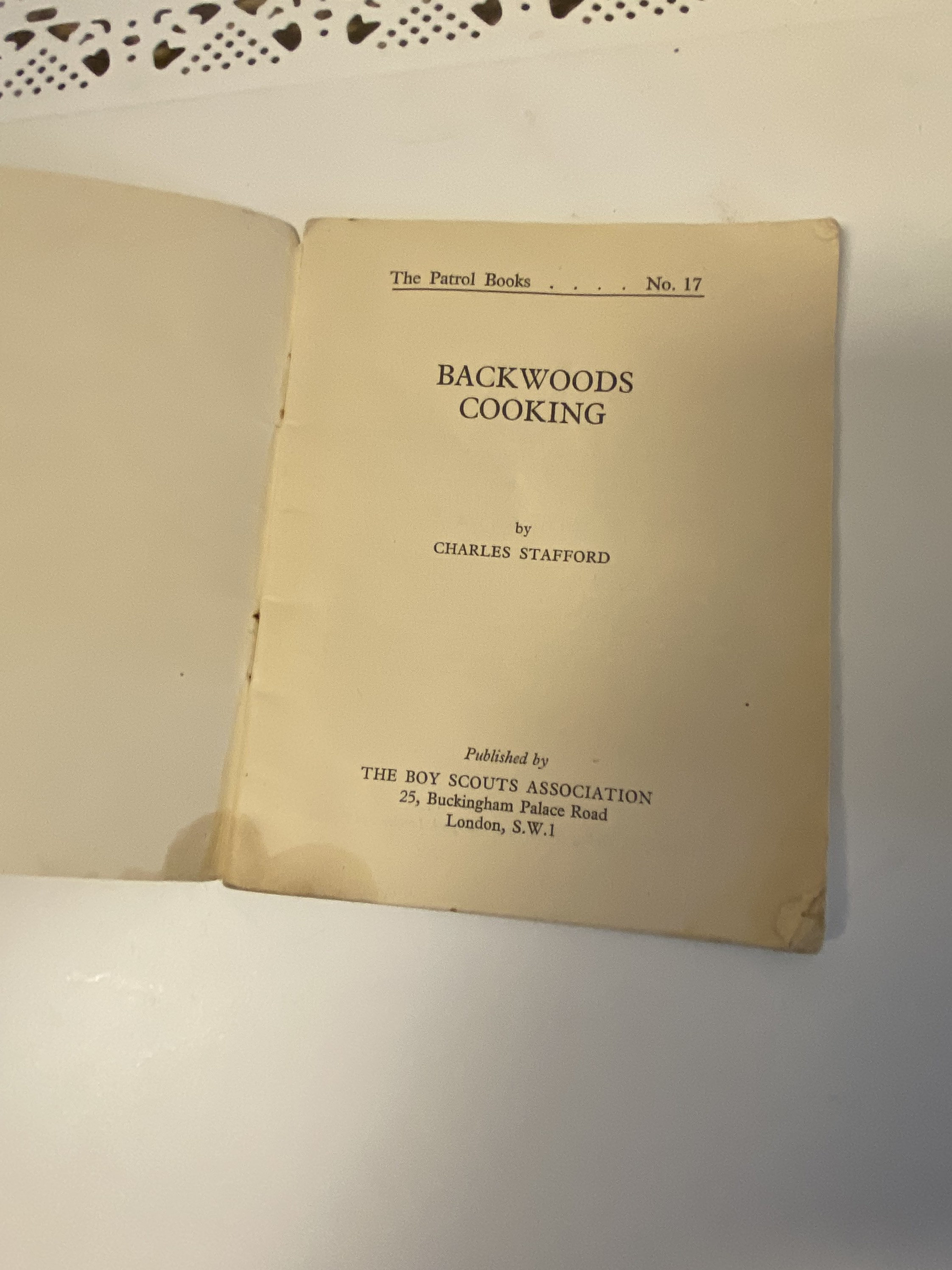 Vintage Backwoods Cooking Scout Booklet - Etsy
