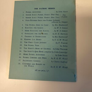 Vintage Scout Patrol Corners and Dens Booklet - Etsy