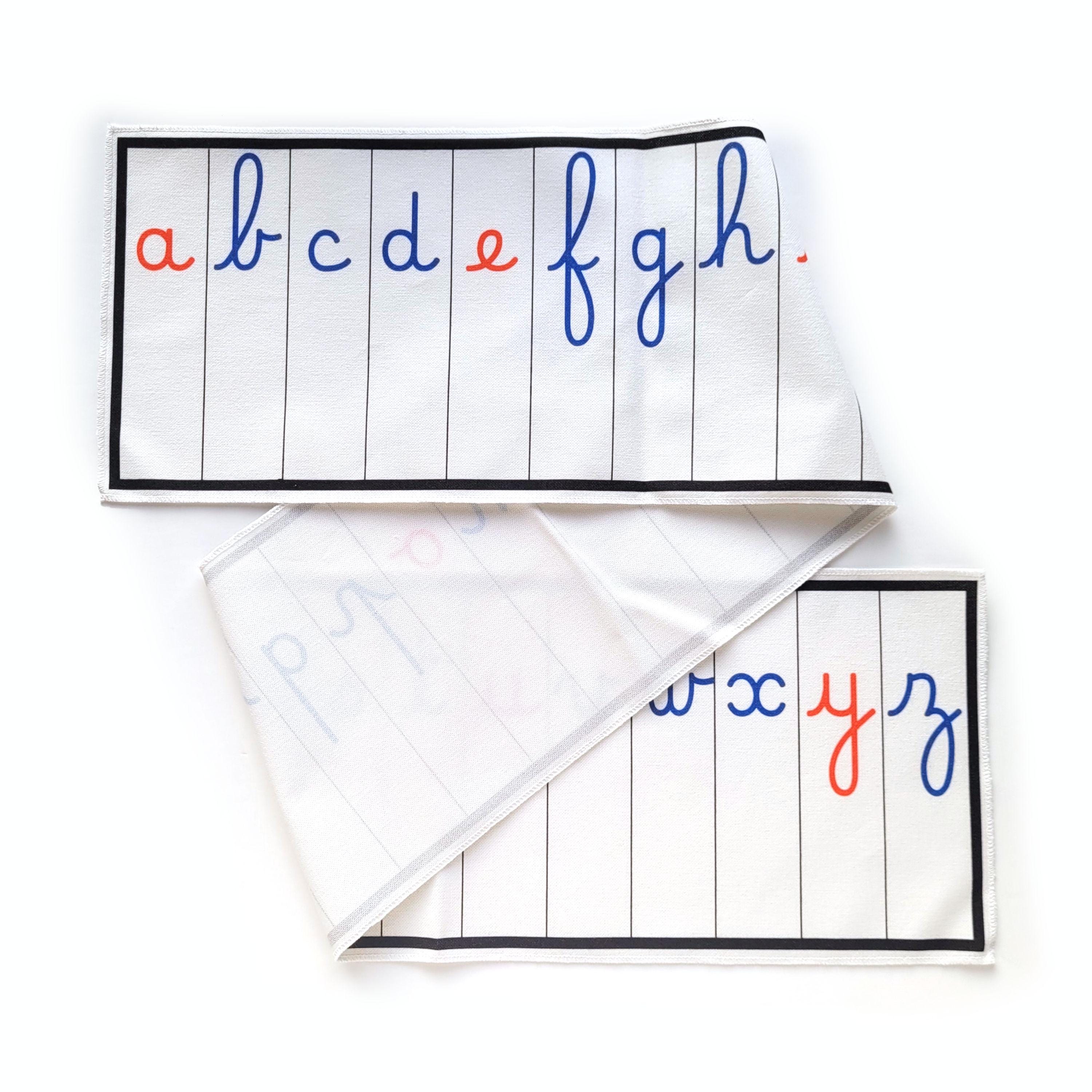 Cotton Alphabet Roll for Montessori Sound Box and Movable Alphabet - Etsy