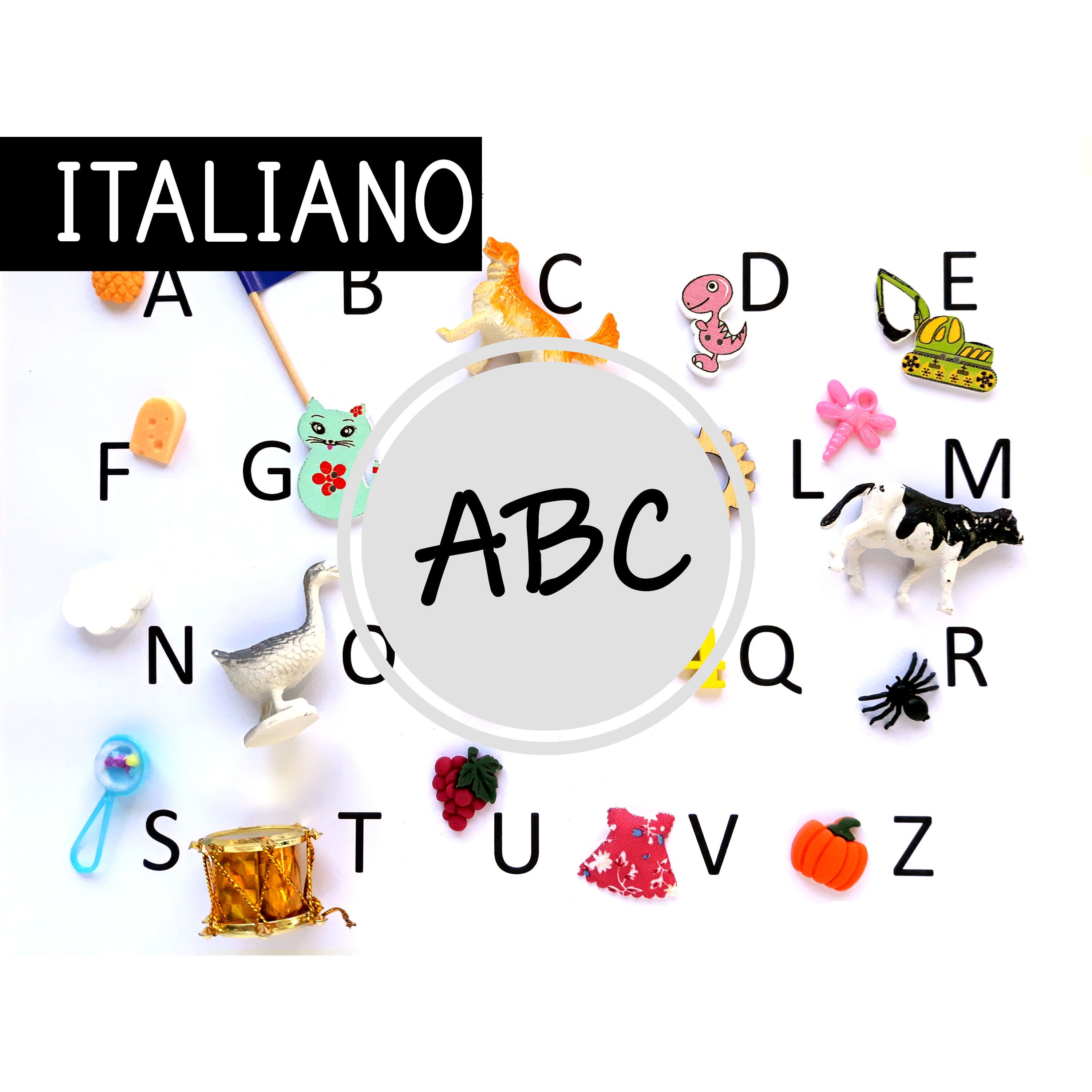 Italian Language Alphabets