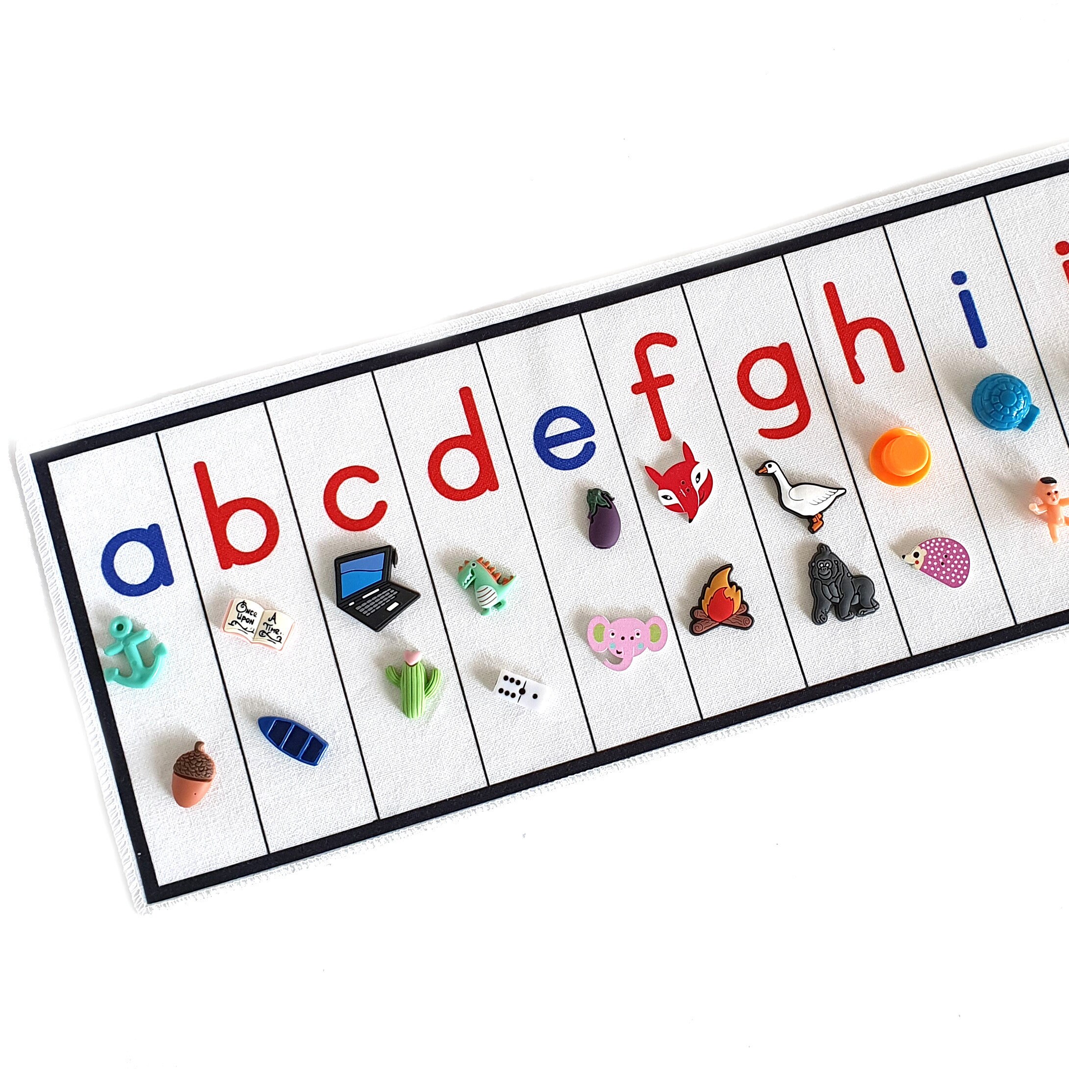 Cotton Alphabet Roll for Montessori Sound Box and Movable Alphabet - Etsy