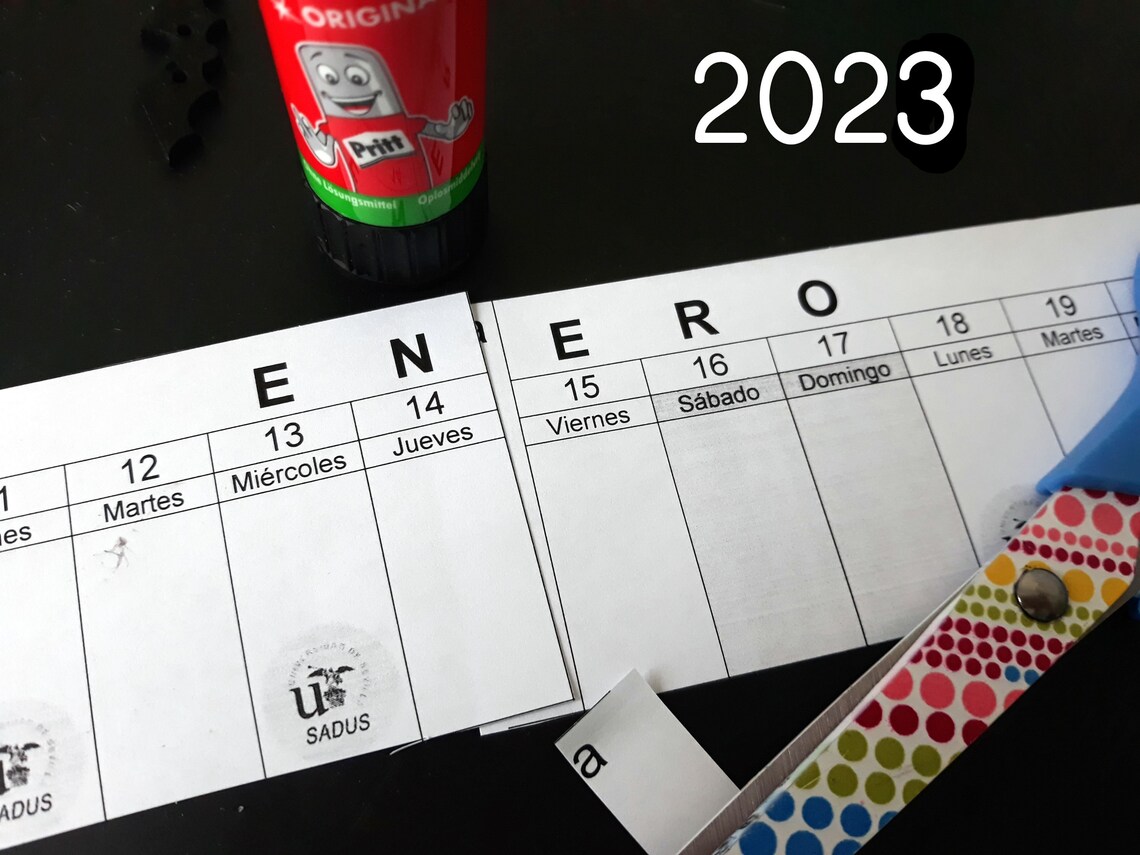 PDF Linear Calendar Montessori Time Beam Waldorf Anual - Etsy