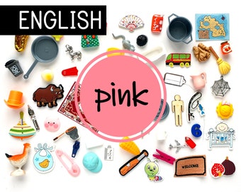 Montessori Pink Language Series - Etsy