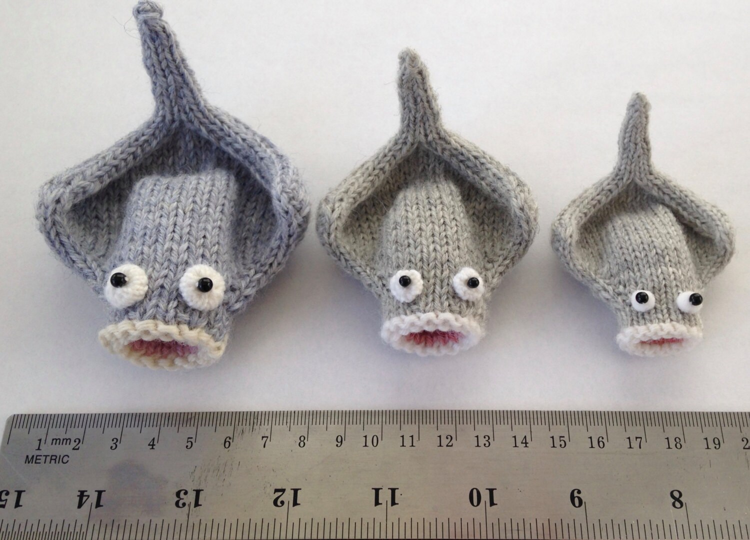 Manta Ray Family Knitting Pattern | Etsy
