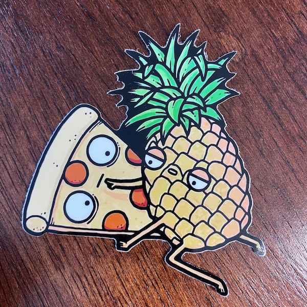 Pineapple Sticker - Etsy