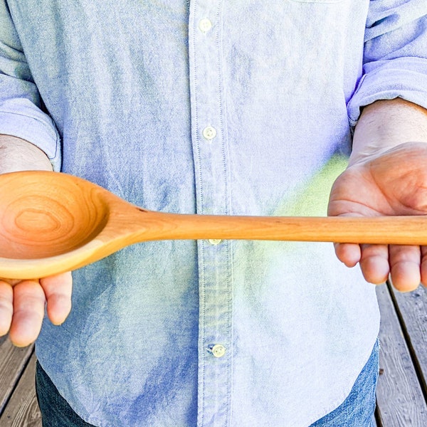 Large Wooden Spoon - Etsy