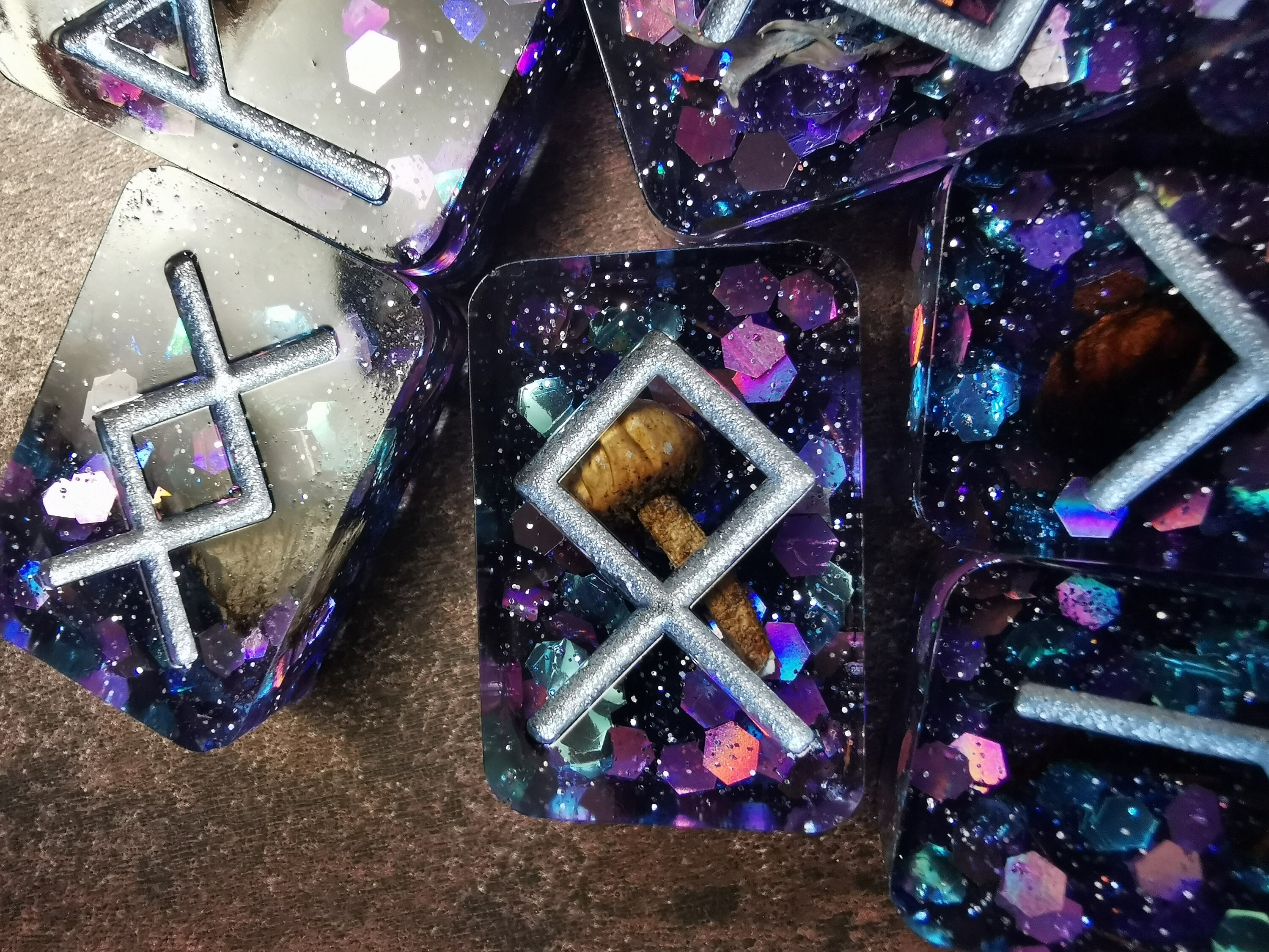 ELDER FUTHARK RUNES Full Set of Real Mushroom Rune Stones - Etsy Hong Kong