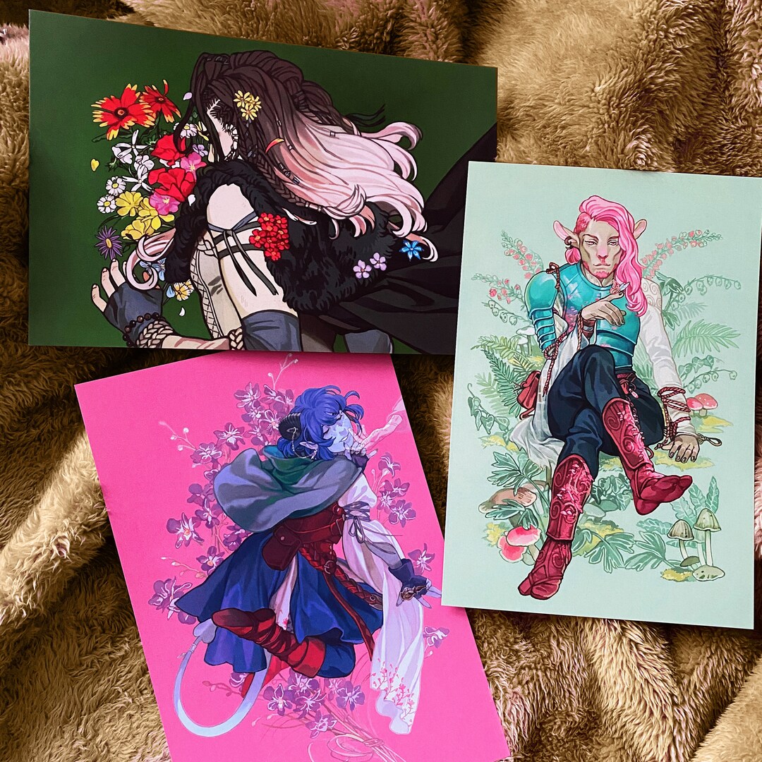 Critical Role Mini Prints - Etsy