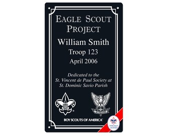 Eagle Scout Plaque | Etsy