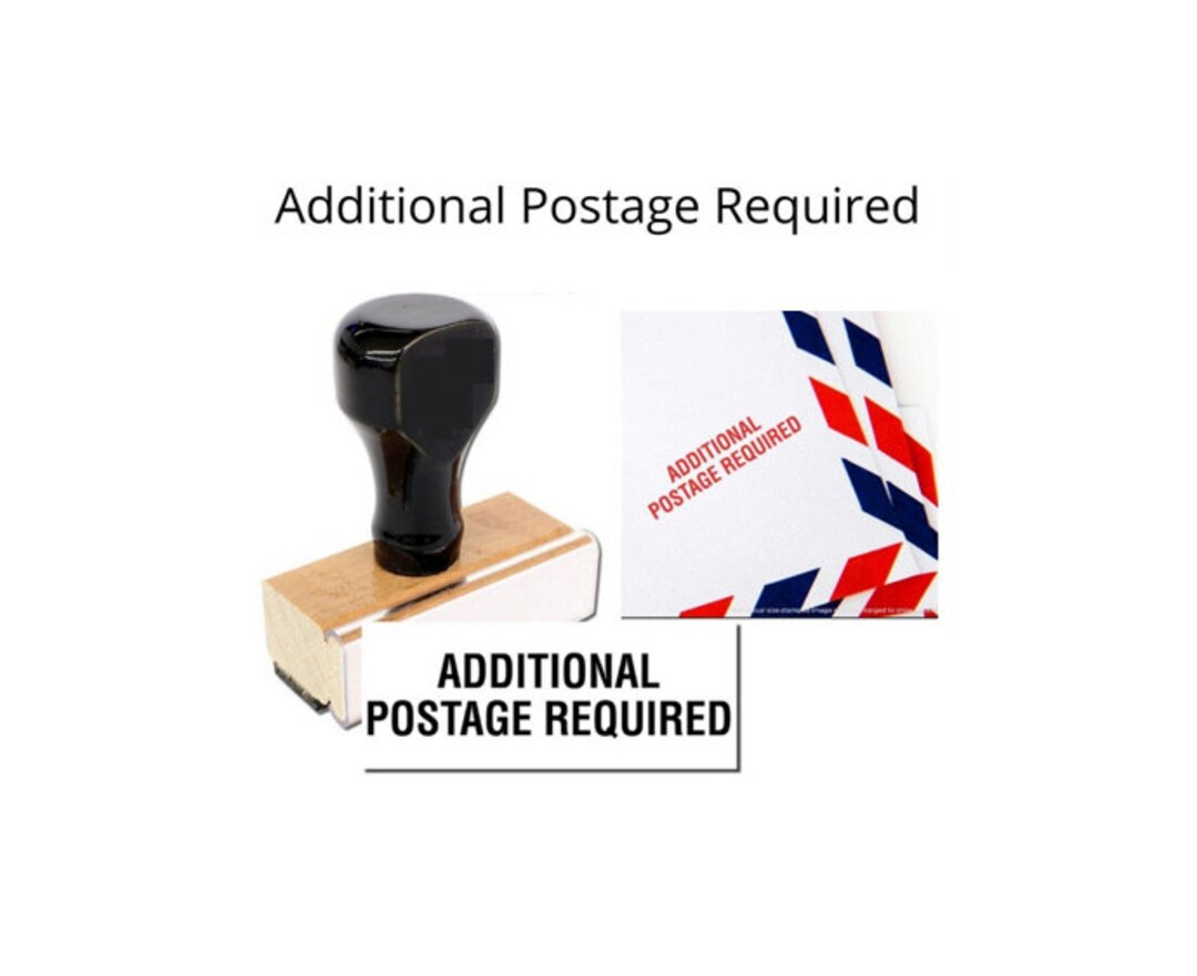 Additional Postage Required - Etsy