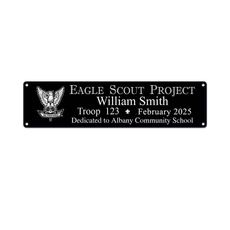 Eagle Scout Project Plaque - Etsy
