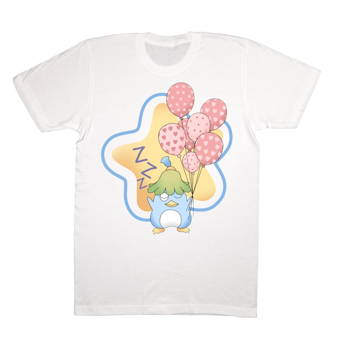 Cute Sleepy Kawaii Buff Pang, Flyff Universe, Fly for Fun T-shirt ...