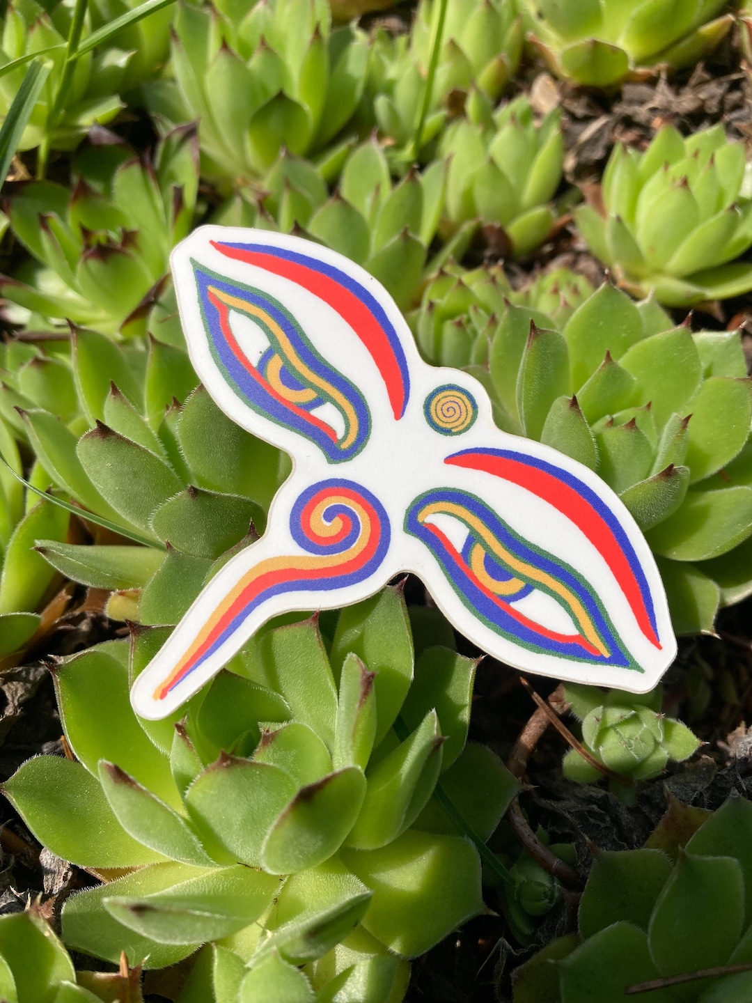 Buddha Eyes Sticker, Nepal, Third Eye, Buddhist Art, Zen, Yoga ...