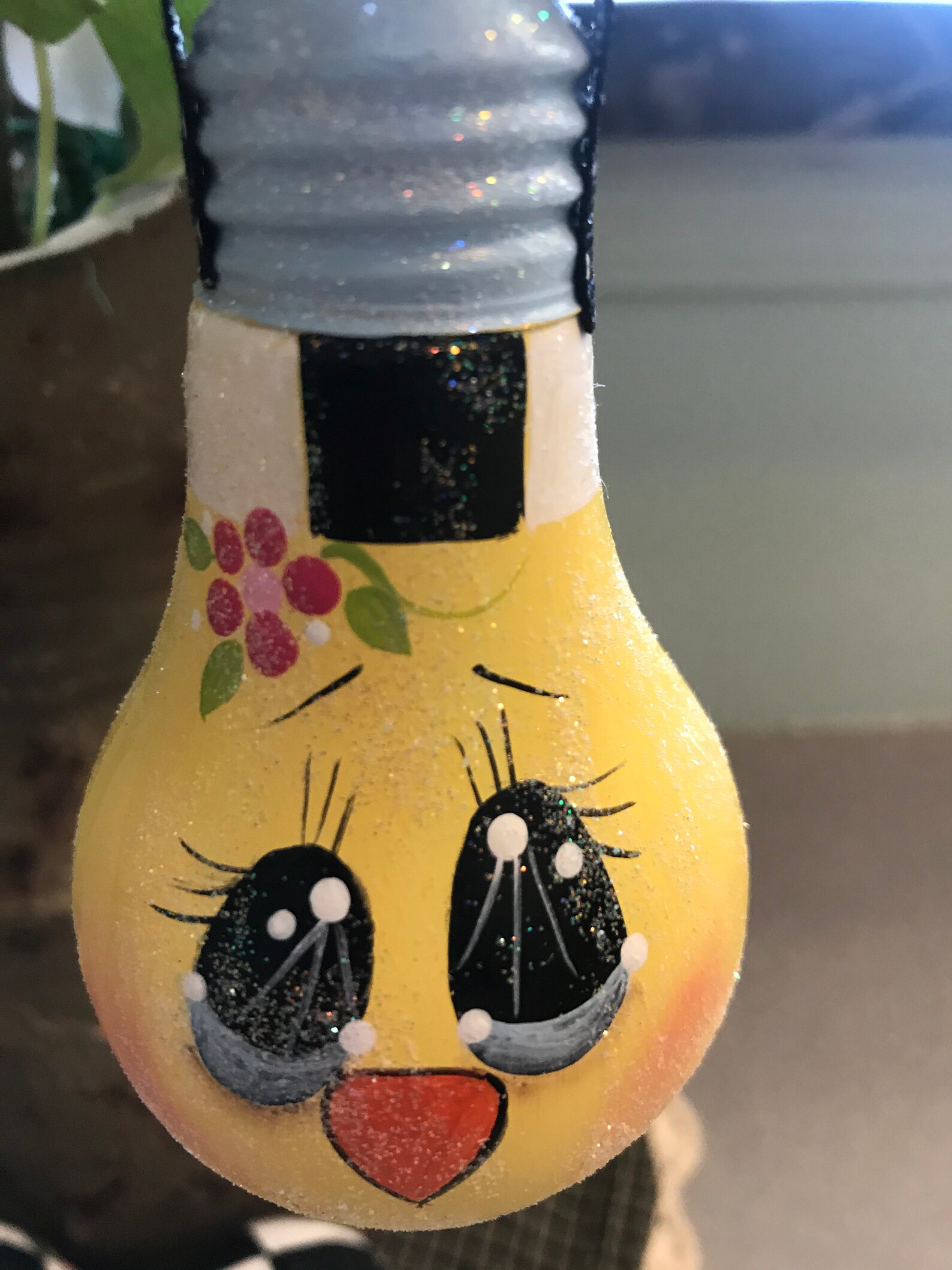 Easter Chick Light Bulb Ornament - Etsy