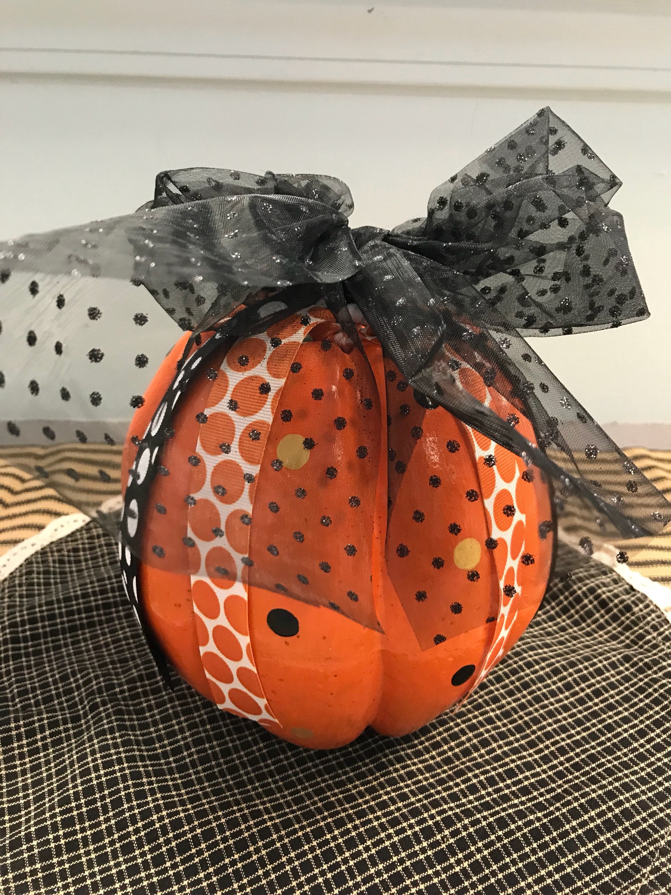 Hand Painted Forever Lasting Designer Pumpkin - Etsy
