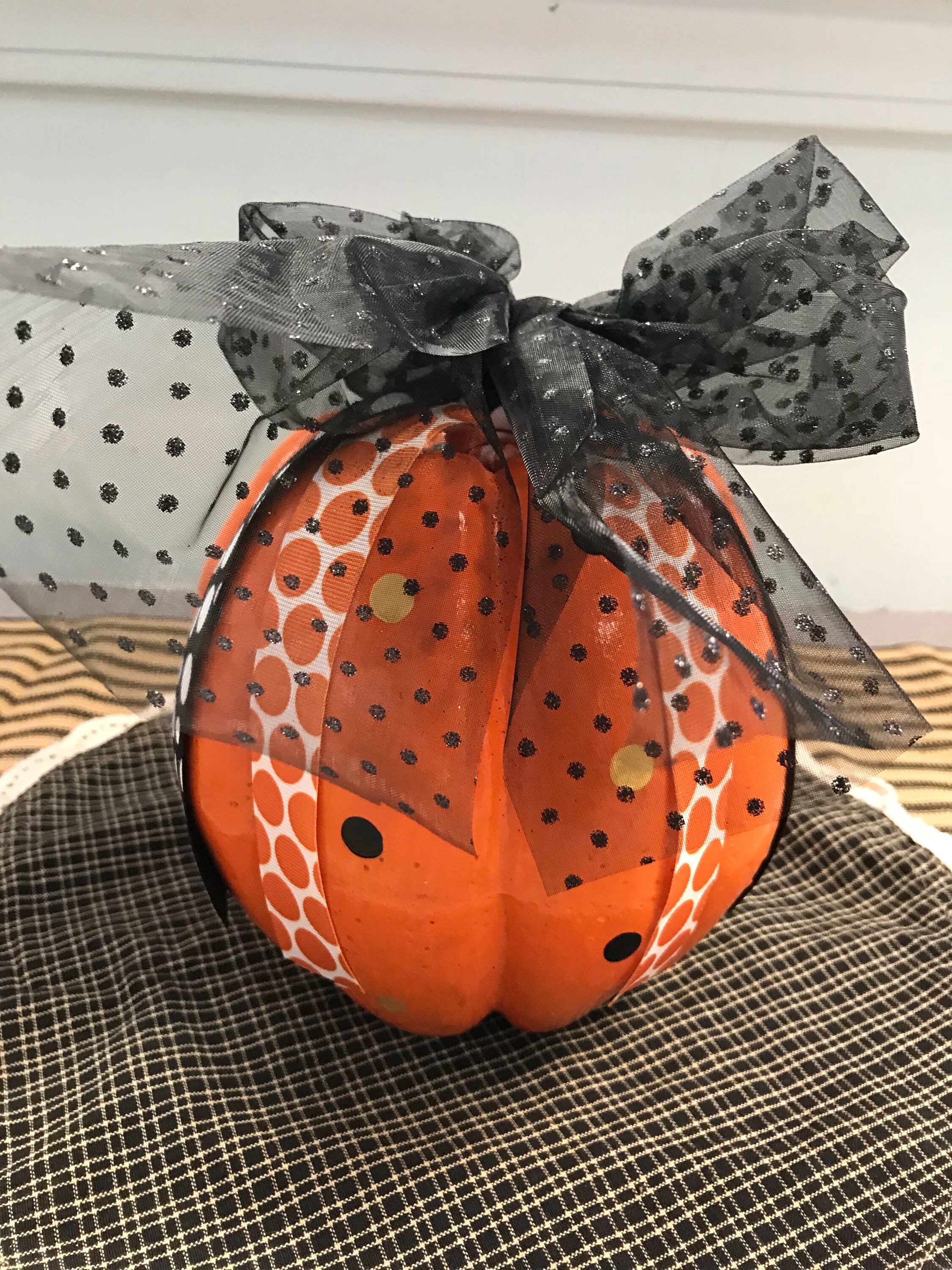 Hand Painted Forever Lasting Designer Pumpkin - Etsy